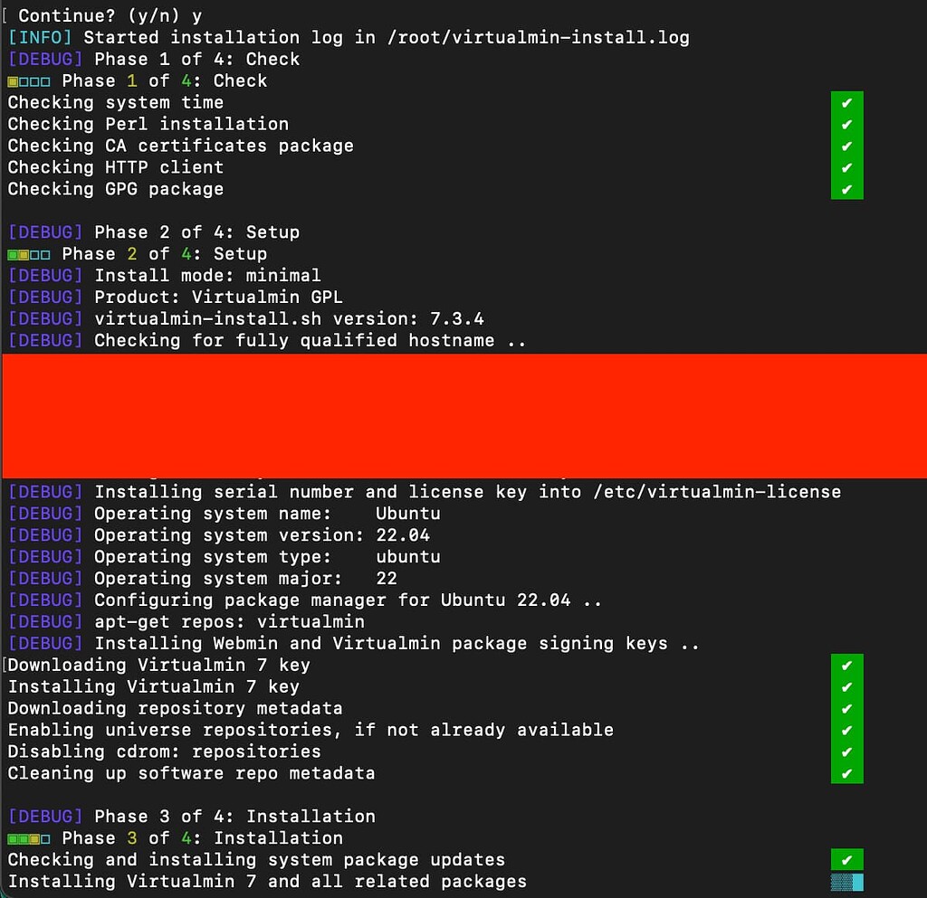 Virtualmin installation stuck at "Installing Virtualmin 7 and all related packages" - Virtualmin ...