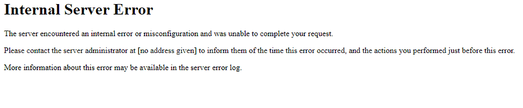 500 Internal Server Error After Update to ubuntu 22.4 - Help! (Home for newbies) - Virtualmin ...