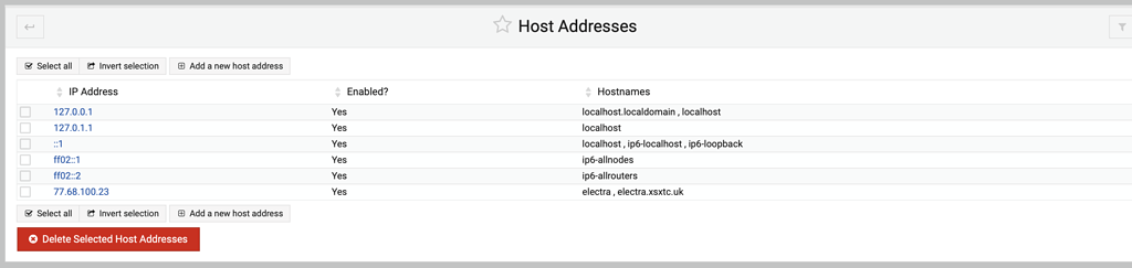 Hostname Not Showing Properly - Help! (Home for newbies) - Virtualmin Community