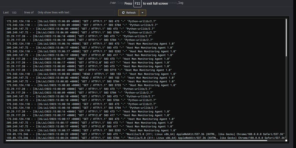 After upgrade of Ubuntu OS 20x to 22x capacity errors on virutalmin domains - Webmin ...