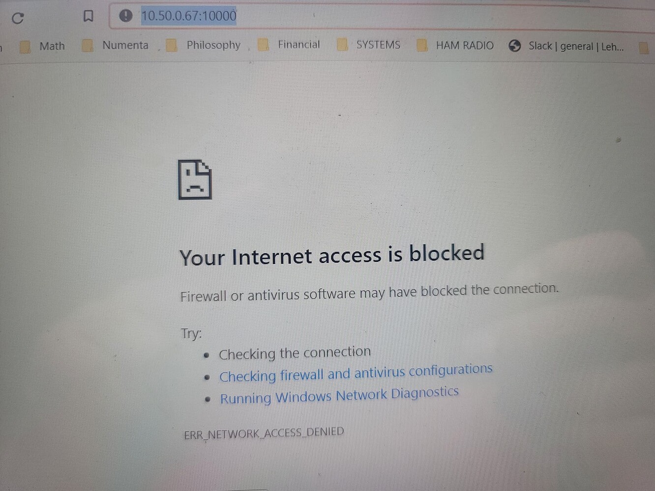 Unable to access port 10000 in web browser - Webmin - Virtualmin Community