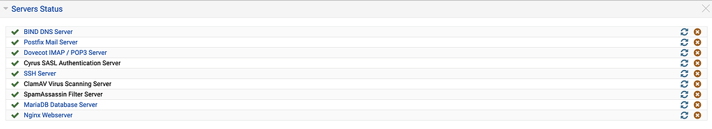 How to create a custom "Server Status" - Help! (Home for newbies) - Virtualmin Community