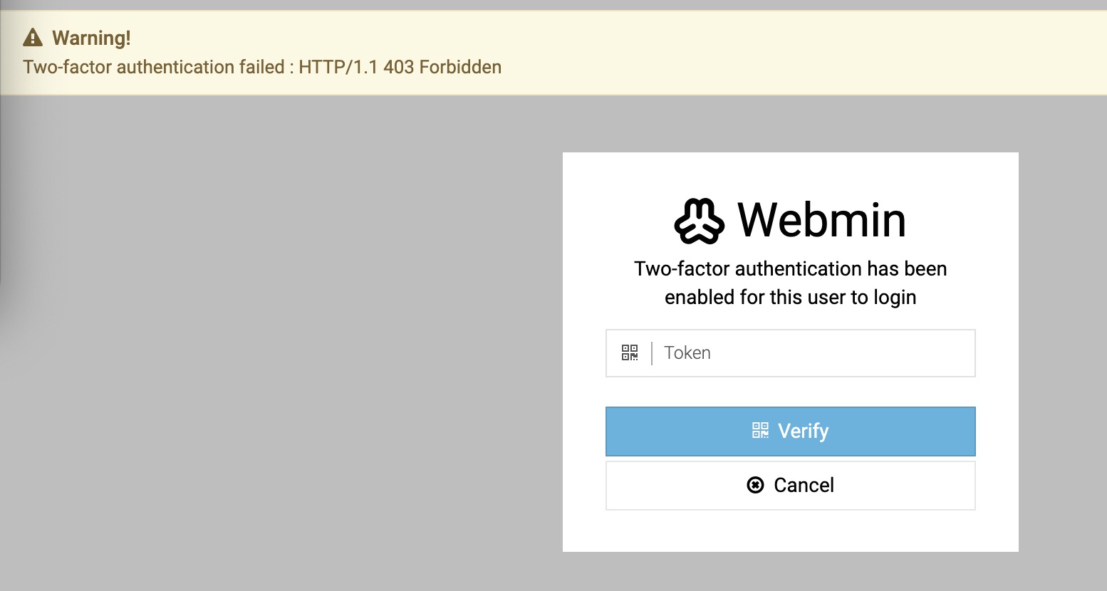 Authy Two Factor Authentication Broken Virtualmin Virtualmin Community